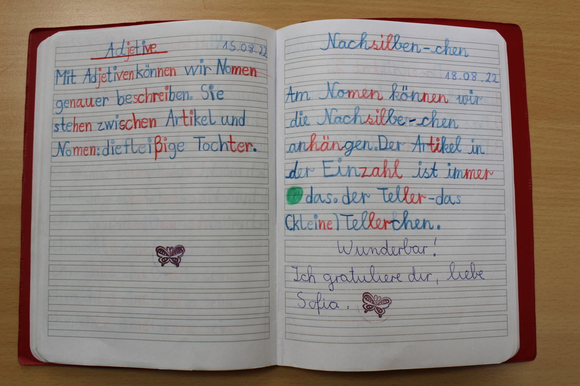 La transición de letra imprenta a letra carta o letra enganchada ...